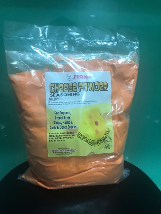 Ferna Cheese Powder 1kg for Fries, Popcorn, Nachos, Etc. | Lazada PH