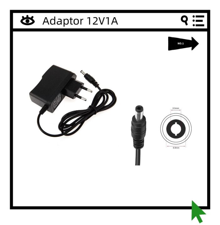 Adaptor 12V1A 12volt 1Amper | Lazada Indonesia