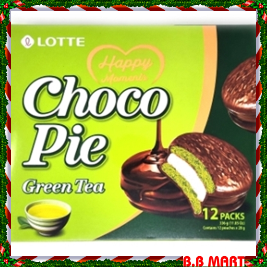 CHOCO PIE GREEN TEA 336G BBMART | Lazada PH