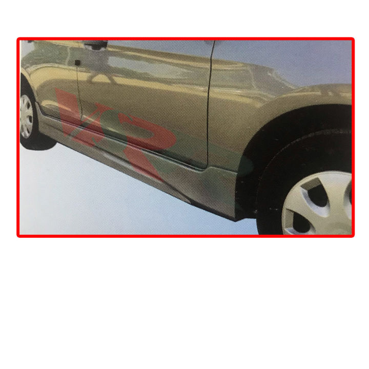Proton Saga VVT 3rd Gen (2016) SPORTIVO Side Skirt With Chrome Door ...