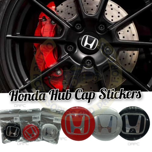 OAPC 2 inch /2.5 inch Honda Logo Car Wheel Center Hub Cap Sticker ...