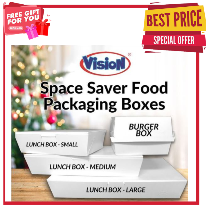 SPACE SAVER FOOD PACKAGING BOXES 100 per box | Lazada PH