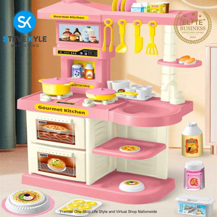 Pretend Kitchen Play Set for Kids Little Kitchen Series Early Learning Best Gift Toy | Lazada PH