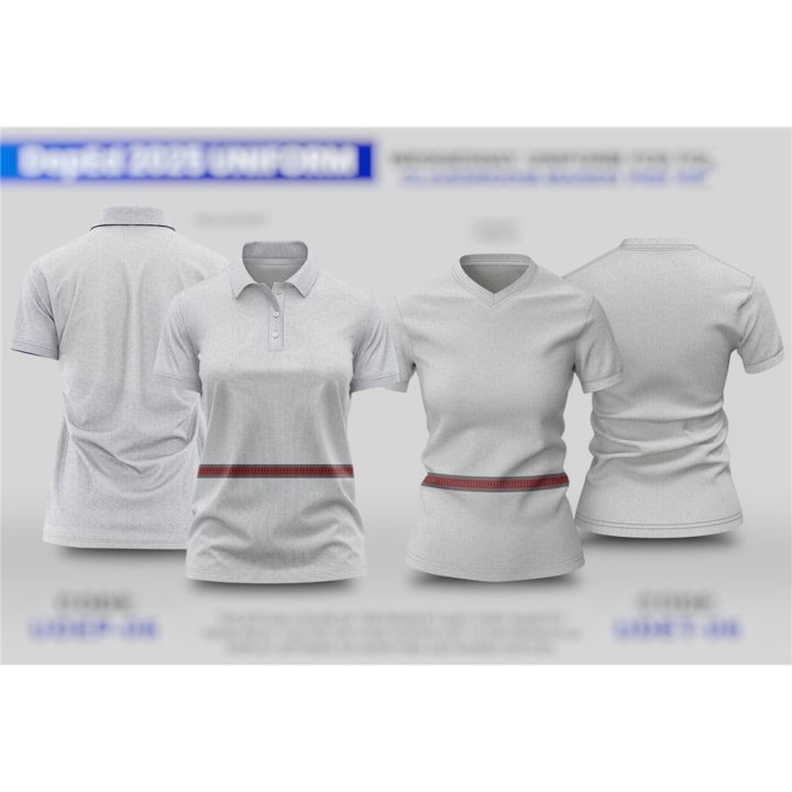 Deped Uniform 2025 WEDNESDAY Uniform For Female Classroom-Based ...