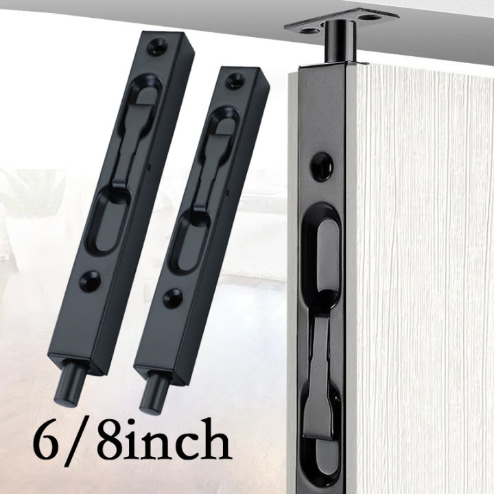 6inch 8inch Stainless Steel Concealed Door Flush Latch Embedded ...