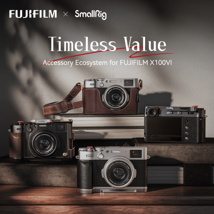 SmallRig X100VI Khung Túi L-Plate với Tay Tấm cho FUJIFILM X100VI / X100V 4557 / 4558 / 4556 ...