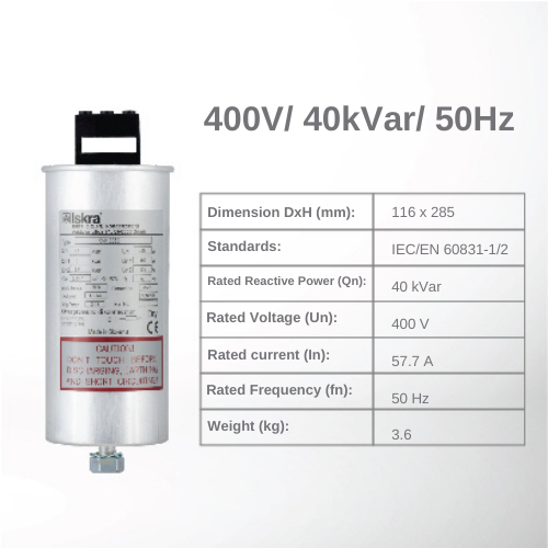 Capacitor คาปาซิเตอร์ Cap bank 400V 40kVar 22899-06 | Lazada.co.th