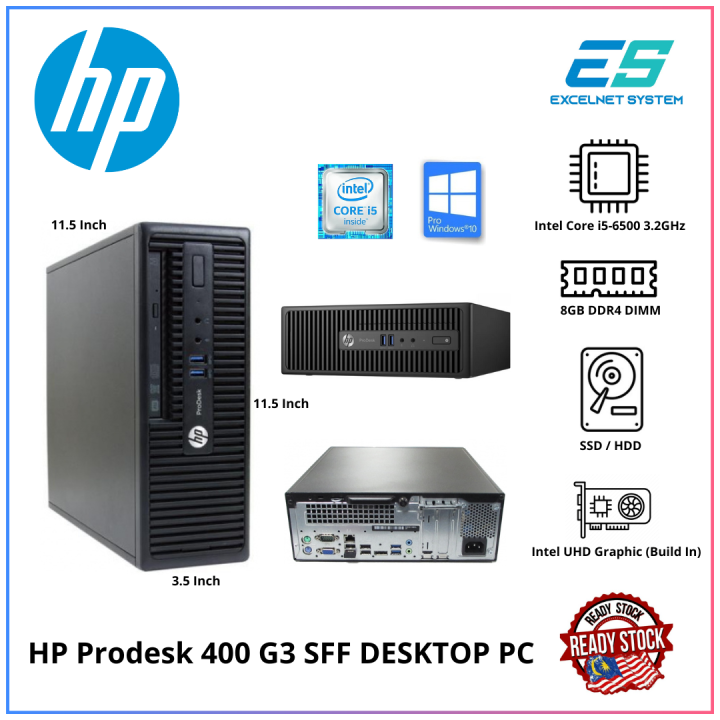 HP ProDesk 400 G3 Small Form Factor Desktop Computer | Lazada