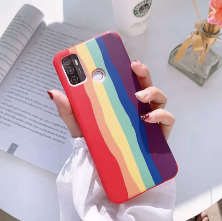 [ส่งจากไทย] Case infinix Smart 5 เคส สายรุ้งไล่โทนสีนิ่ม เคสนิ่มซิลิคอน ...