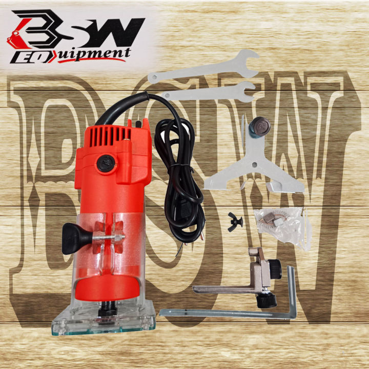 TRIMMER BSW370 Mesin Router Profil Kayu listrik trimer lengkap Wood ...