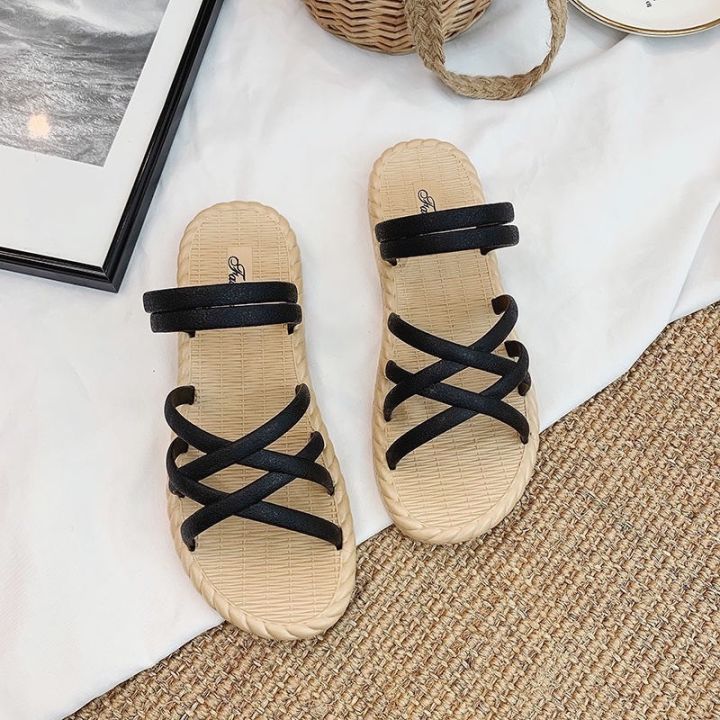 รองเท้าแตะผู้หญิงมาใหม่x03 | Lazada.co.th