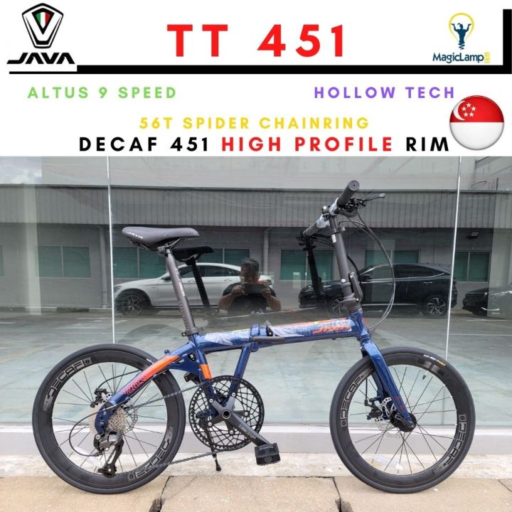 2023 Java TT 451 Local Stock - New 9 Speed Shimano Altus Hollow Tech ...