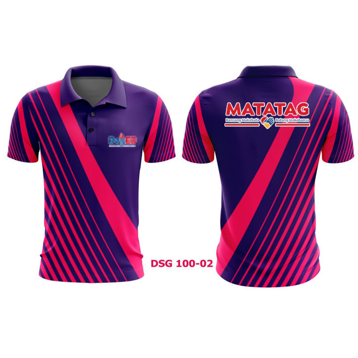 PL-03 DEPED MATATAG POLO UNIFORM FULL SUBLIMATION POLO-Shirt FOR WOMEN ...