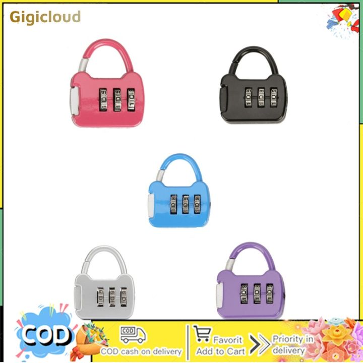Luggage Locks Travel Suitcase Lock 3 Digit Luggage Combination Locks ...