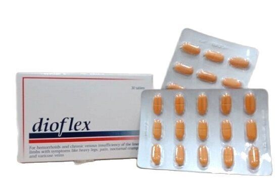 Dioflex Tablets (30's/box) For Hemorrhoids & Varicose Veins | Lazada