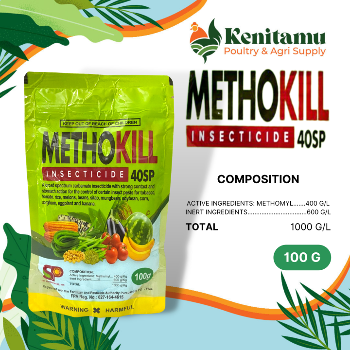 METHOKILL 40SP (100G) INSECTICIDE FOR PLANT CARE AND CROPS/ FAST ACTING ...