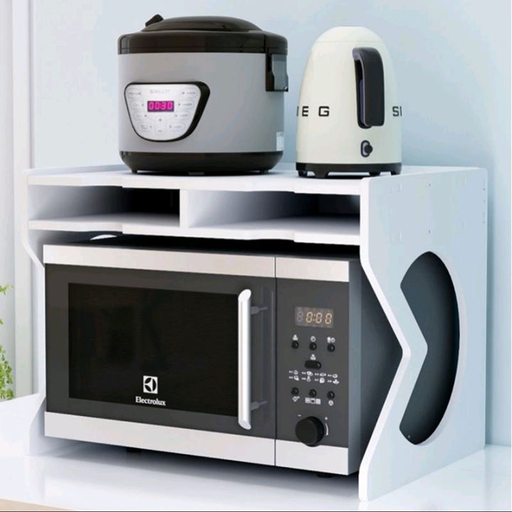 Desktop spacesaver double layer rack printer scanner storage office ...