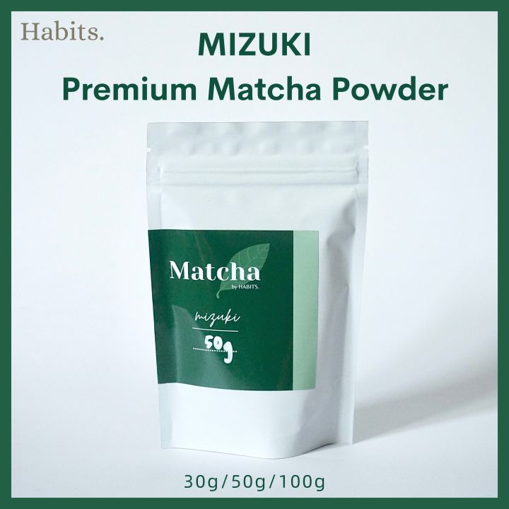 Habits.co | MIZUKI Premium Japan Matcha Powder | Lazada