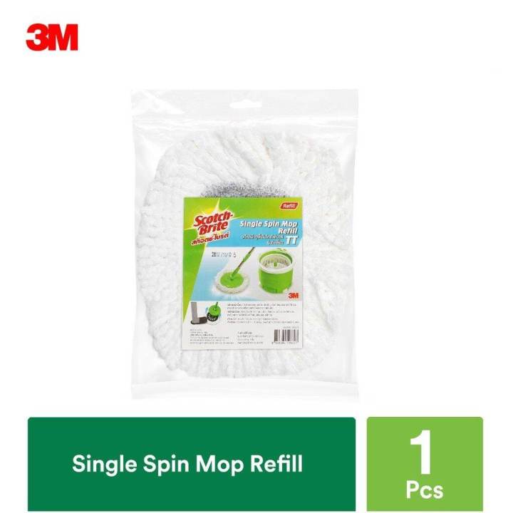 3M Scotch Brite Single Bucket Spin Mop Refill (1 Pc/Pack) | Lazada