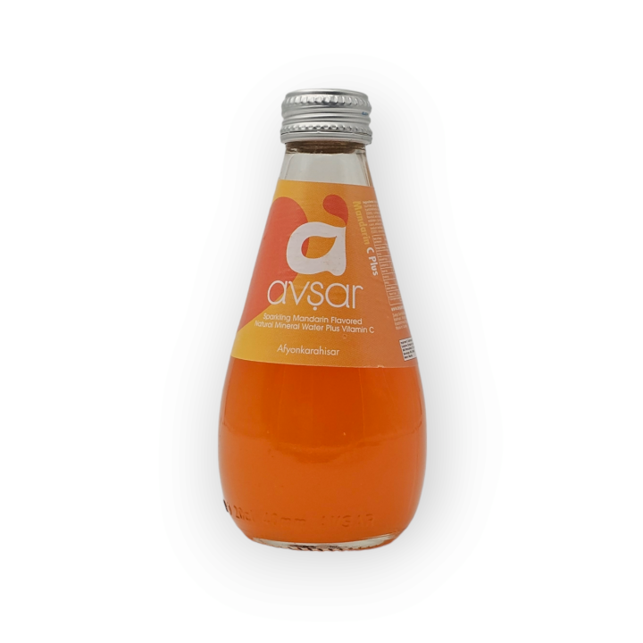 (Turkey) Avsar Mandarin C Plus. Sparkling Mandarin Flavored Natural ...