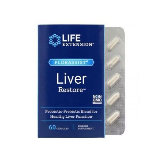 Life Extension, FLORASSIST Liver Restore, 60 Vegetarian Capsules | Lazada