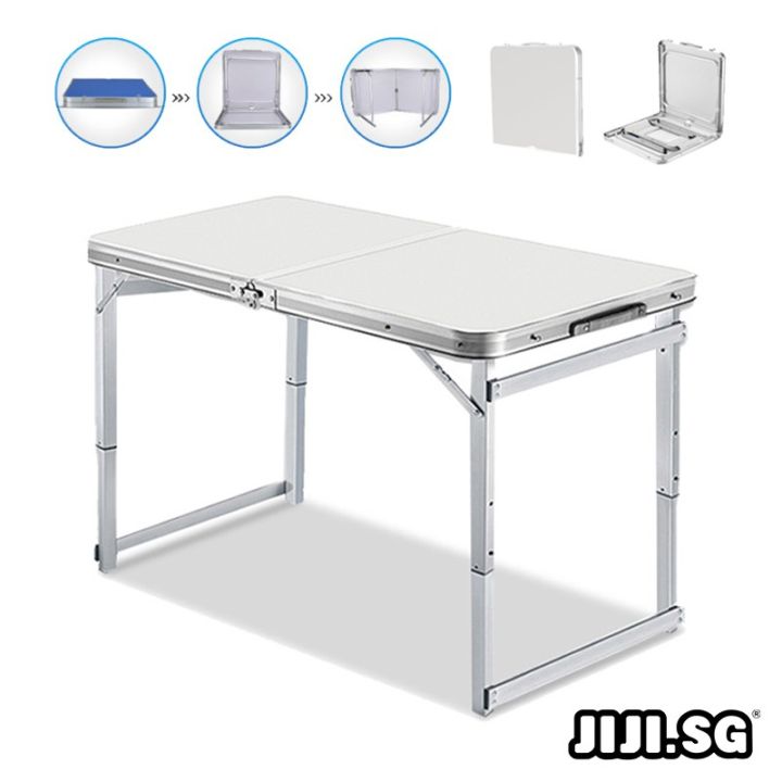 (JIJI.SG) Portable Aluminium Folding Table - Outdoor / Foldable Table ...