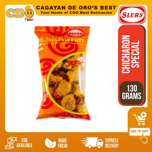 CDO Slers Pork Chicharon Special 130g Big Pack | Snacks Pulutan Ulam ...
