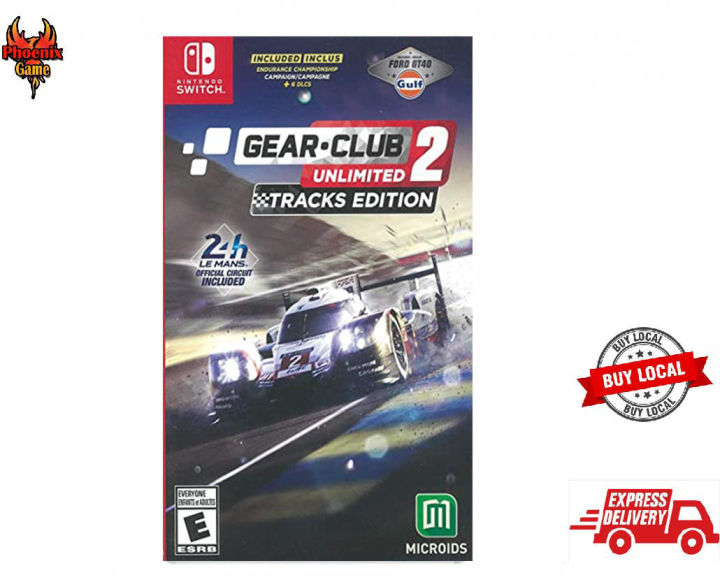 Nintendo Switch Gear Club Unlimited 2 Track Edition (Brand New/Original) | Lazada