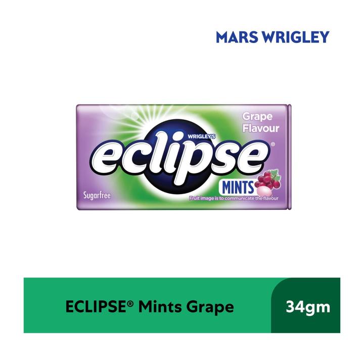 Eclipse Mints Grape Sugarfree Sweets 34G | Lazada Singapore