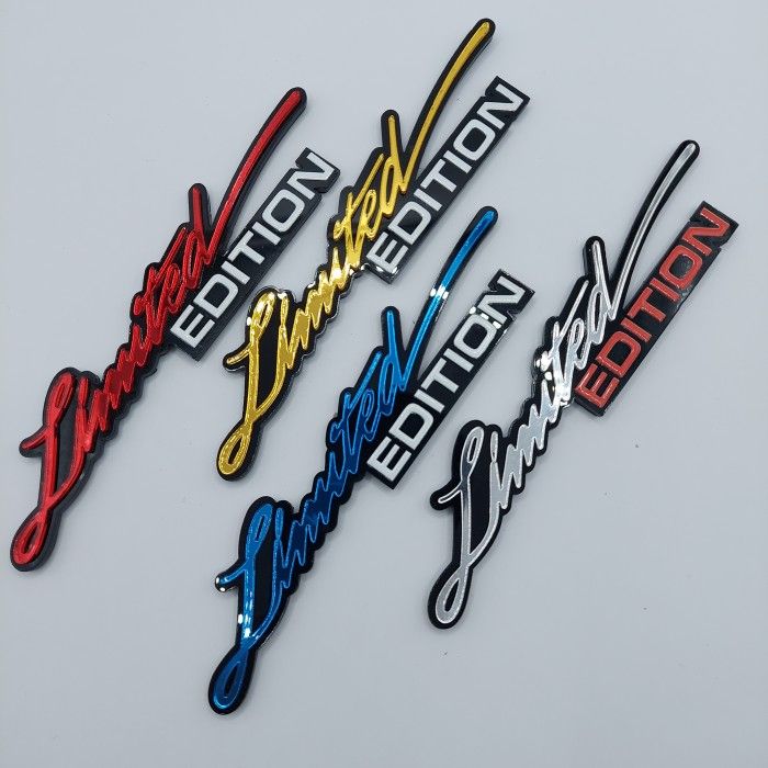 Emblem akrilik sticker acrylic Limited Edition | Lazada Indonesia