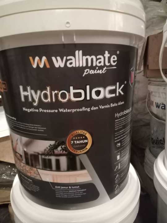 WALLMATE paint Hydroblock 20Kg // HYDROBLOCK Negative Pressure ...