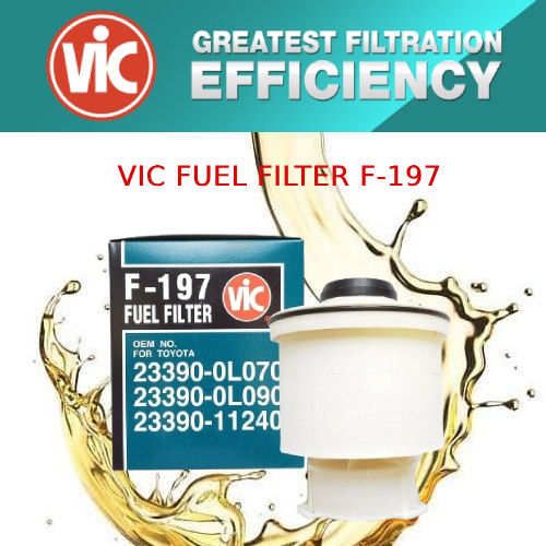 VIC FUEL FILTER F-197 | Lazada PH