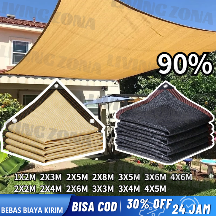 Paranet 90% Anti-UV Sunshade Net / Jaring Peneduh Balkon / Terpal ...