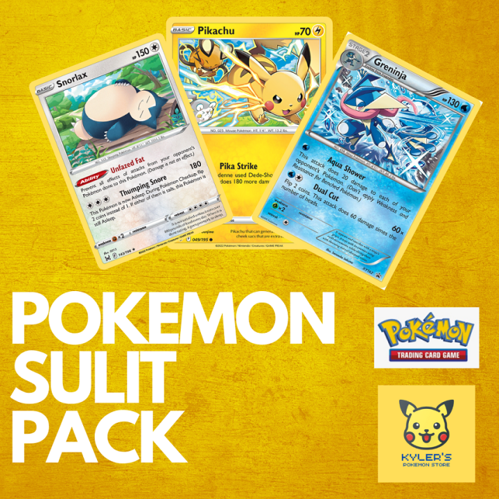 POKEMON CARDS SULIT PACK - ORIGINAL | Lazada PH