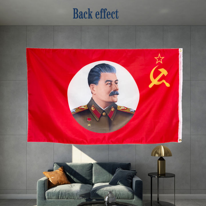 [Pndq] Stalin USSR CCCP Flag ตัวละครชาวรัสเซียนักปฏิวัตินักการเมืองนัก ...