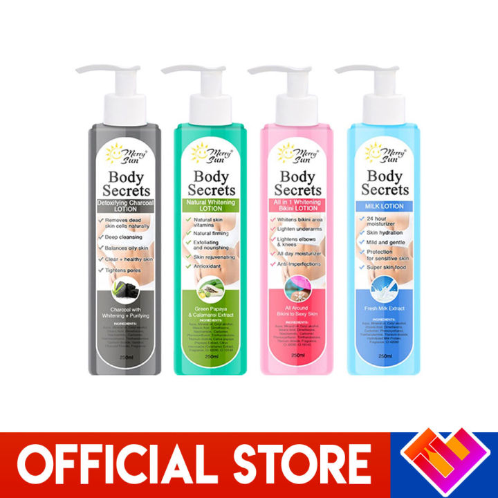 Merry Sun Body Secrets Lotion (250ml) | Lazada PH