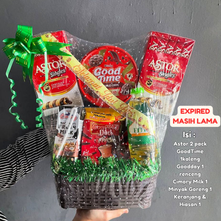 Parcel Lebaran Idul Fitri 2025 Sembako Mini Snack Segar Aesthetic ...
