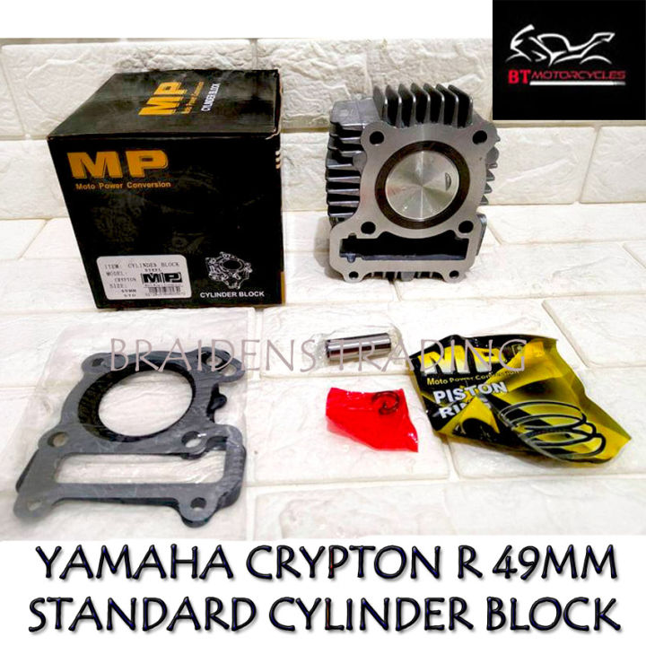MP YAMAHA CRYPTON R 49MM STANDARD CYLINDER BLOCK SET | Lazada PH