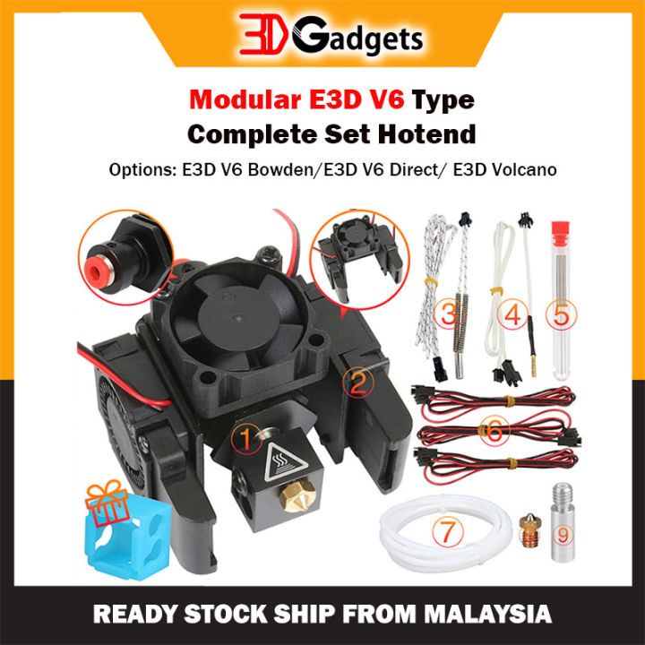 Modular E3D V6 Type Complete Set Hotend for 3D Printer | Lazada