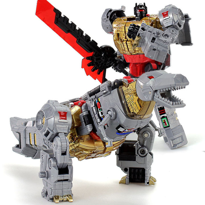 Transformation Toys G1 Dinosaur Grimlock BPF 5IN1 Combination Dinobot ...