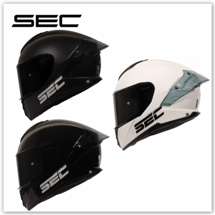 SEC CHRONOS I RaceSpec Matte/Gloss Fullface Helmet (S-XL) | Lazada PH