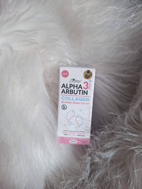 ALPHA 3+ ARBUTIN COLLAGEN Booster Dose Serum เซรั่ม 30ml | Lazada.co.th