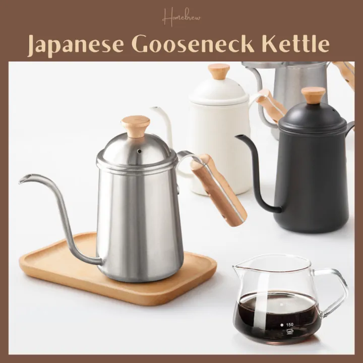 HOMEBREW Japanese Gooseneck Kettle Pour Over Coffee Kettle Hand Brew ...