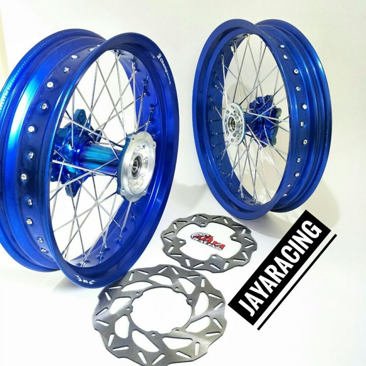 velg supermoto 17 350 300 Klx 150 Dtracker 150 siap pakai | Lazada ...