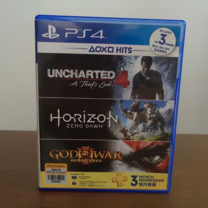 Uncharted 4 + Horizon Zero Dawn only Playstation 4 | Lazada PH