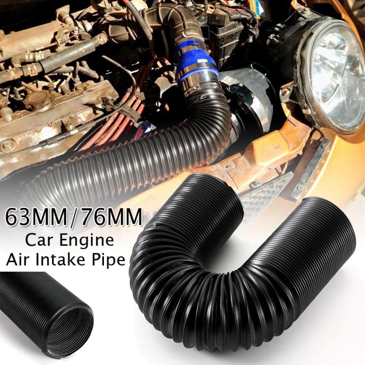 [Free Ship] 63/76MM Car Engine Flexible Air hose Air Intake Pipe Inlet ...