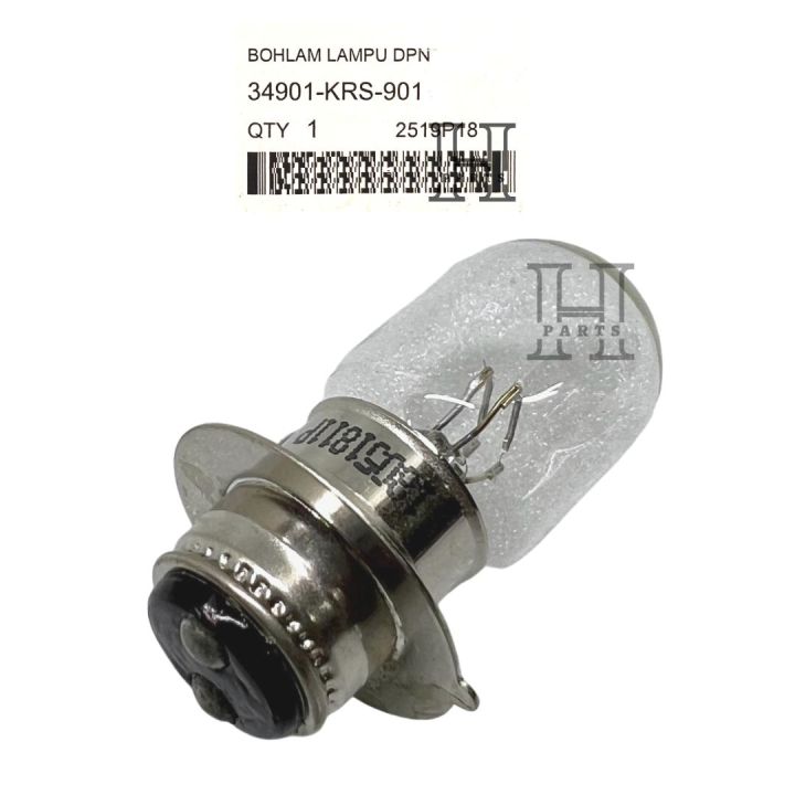 BOHLAM LAMPU DEPAN BULB HEADLIGHT 12V 18W SUPRA X 125 BATMAN SUPRA FIT ...