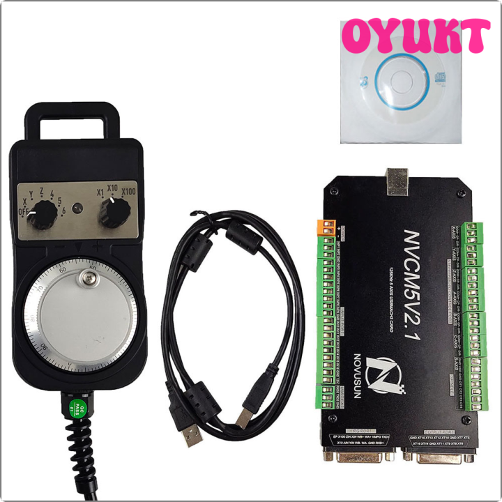 OYUKT NVCM CNC controller MACH3 USB interface board for stepper motor brand new 3-axis 4-axis 5 ...