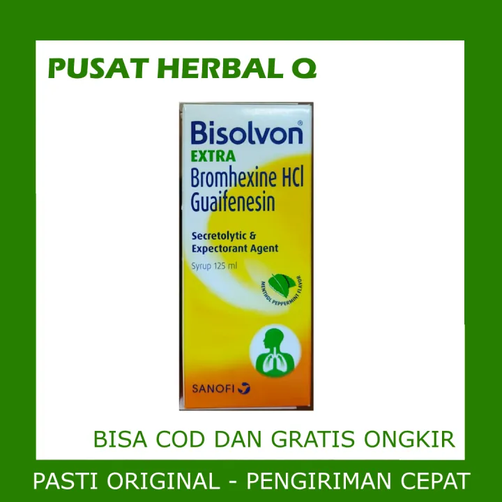 BISOLVON EXTRA 125ML OBAT BATUK BERDAHAK DEWASA | Lazada Indonesia