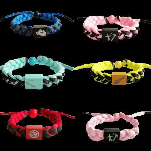 Anime Jujutsu Kaisen Gojo Satoru Cosplay Braided Hand Rope Holographic ...